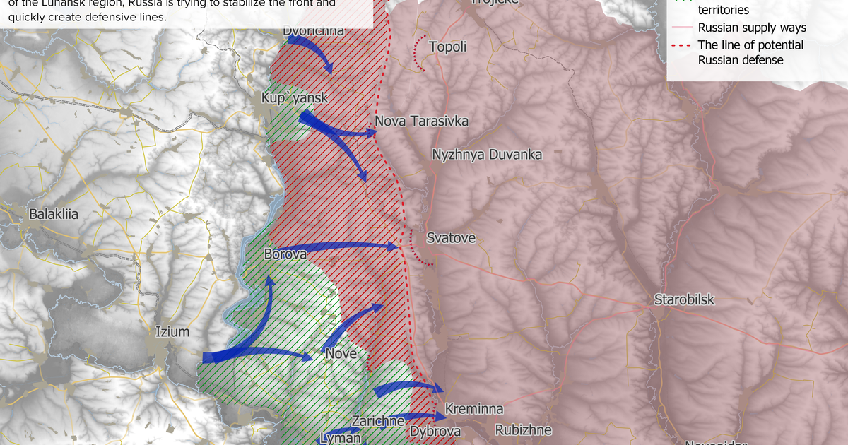 Ukraine’s offensives in the south and north, an overview of events ...