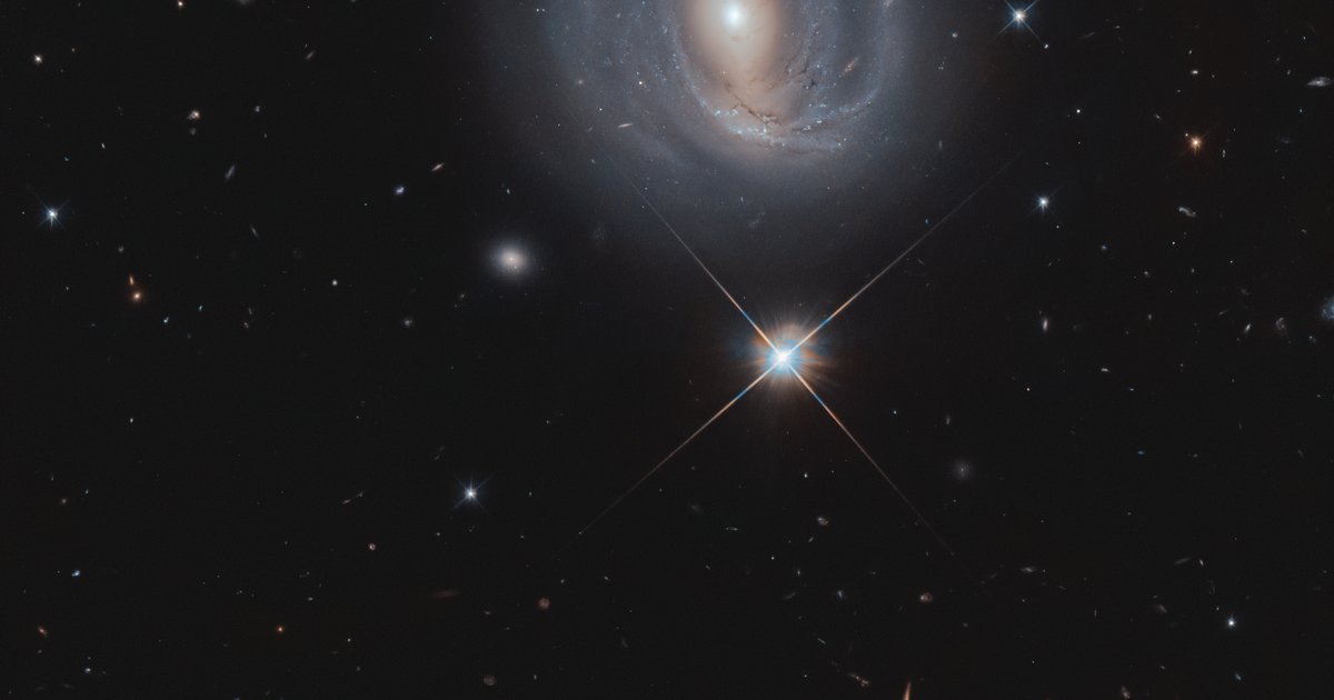 Космічне фото дня: спіральна галактика NGC 4907 — Тексти.org.ua